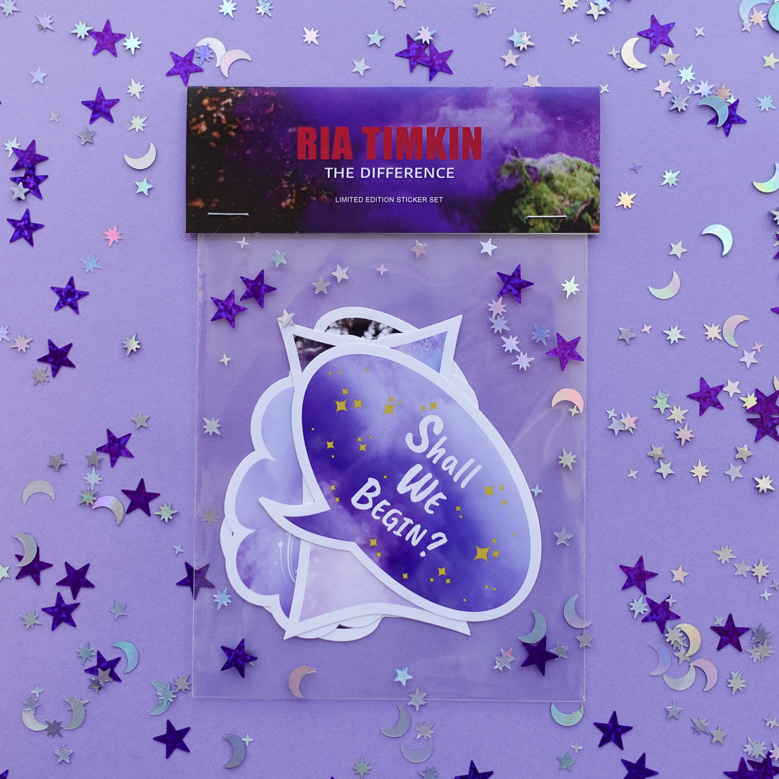 THE DIFFERENCE STICKER SET – RIA TIMKIN STORE